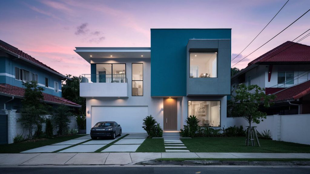 10 Inspirasi Warna Cat Dinding Luar Rumah Terkini