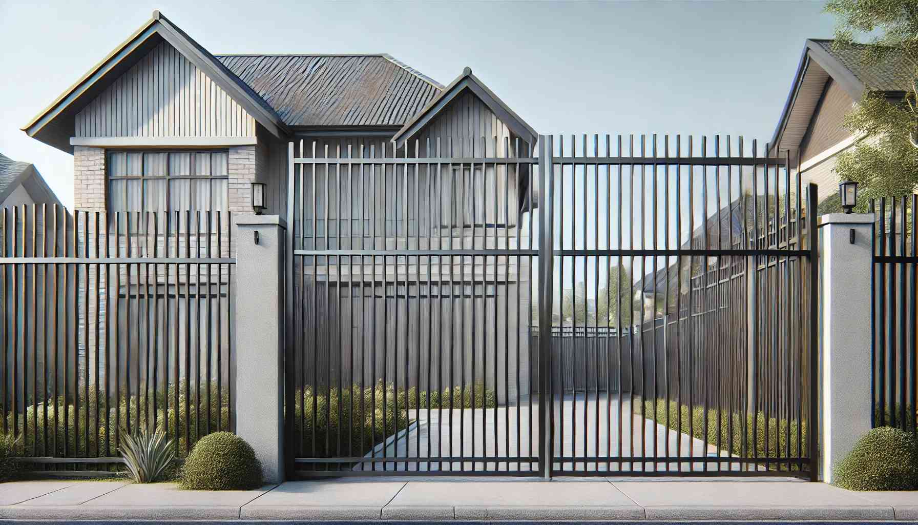 9 Model Pagar Besi Minimalis Mewah dan Aman untuk Rumah - Gardens at ...