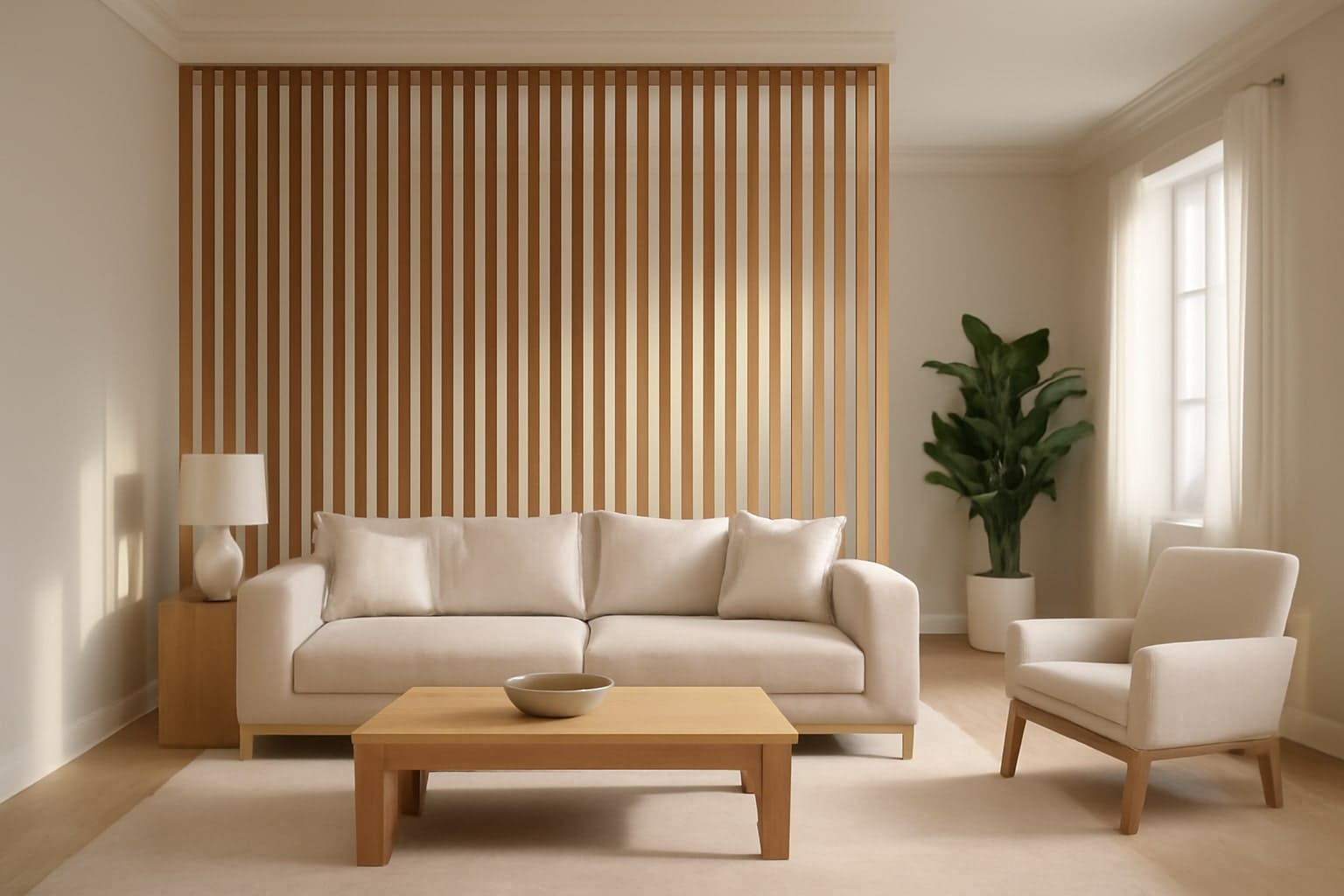8 Ide Sekat Ruang Tamu Minimalis Modern Kekinian