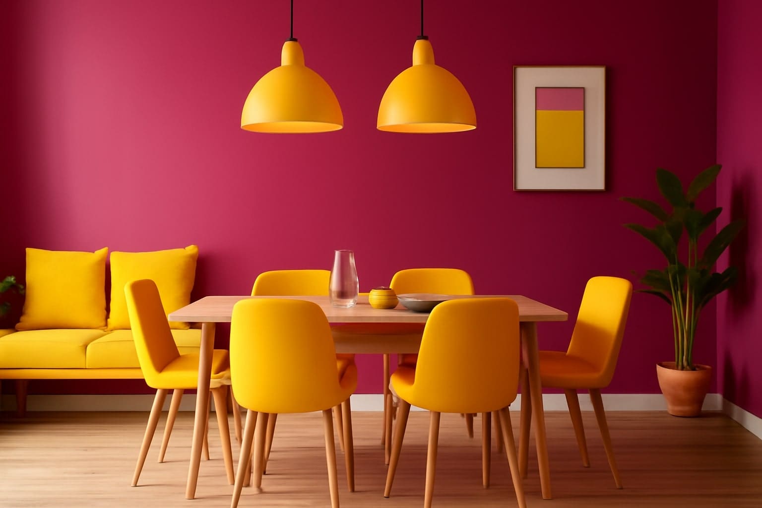 8 Kombinasi Warna Magenta untuk Rumah yang Menawan