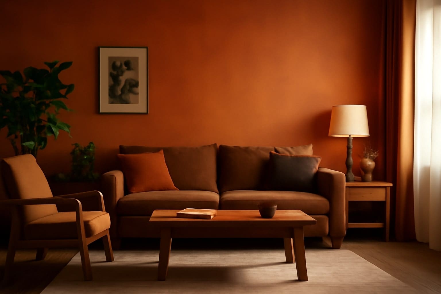 10 Kombinasi Warna Orange yang Ceria untuk Rumah Anda